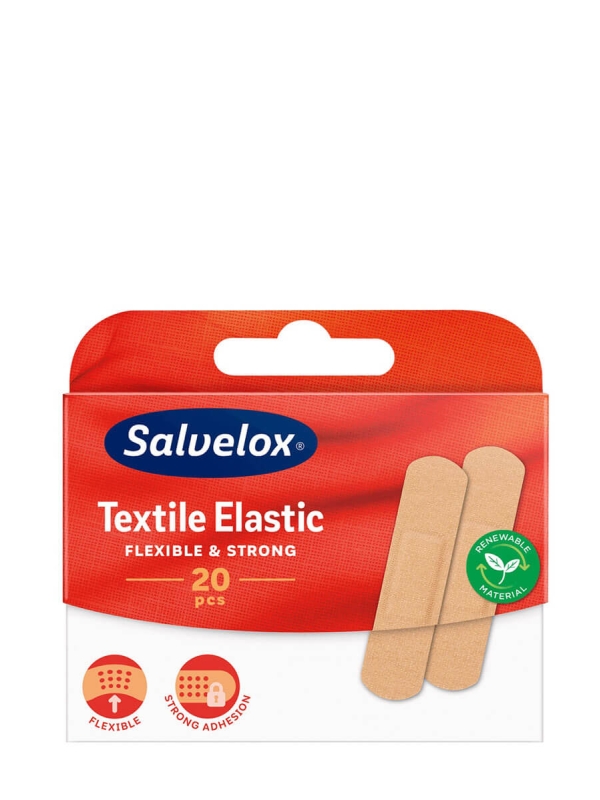Salvelox textile elastic 20 tiritas. Comprar a precio en oferta